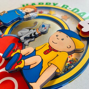 Caillou Cake Topper, Caillou Party Decorations, Caillou Birthday ...