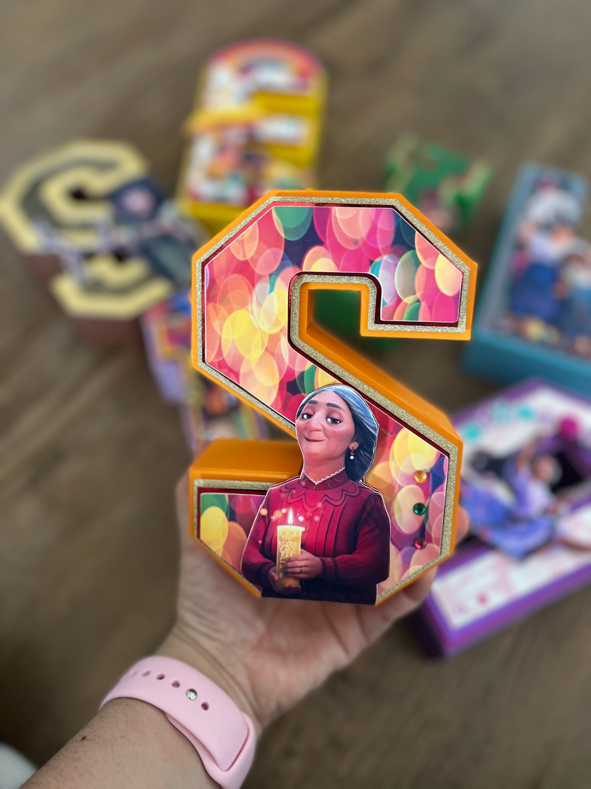Encanto 3D Letters Encanto 3D Numers Encanto Cake Topper - Etsy Singapore