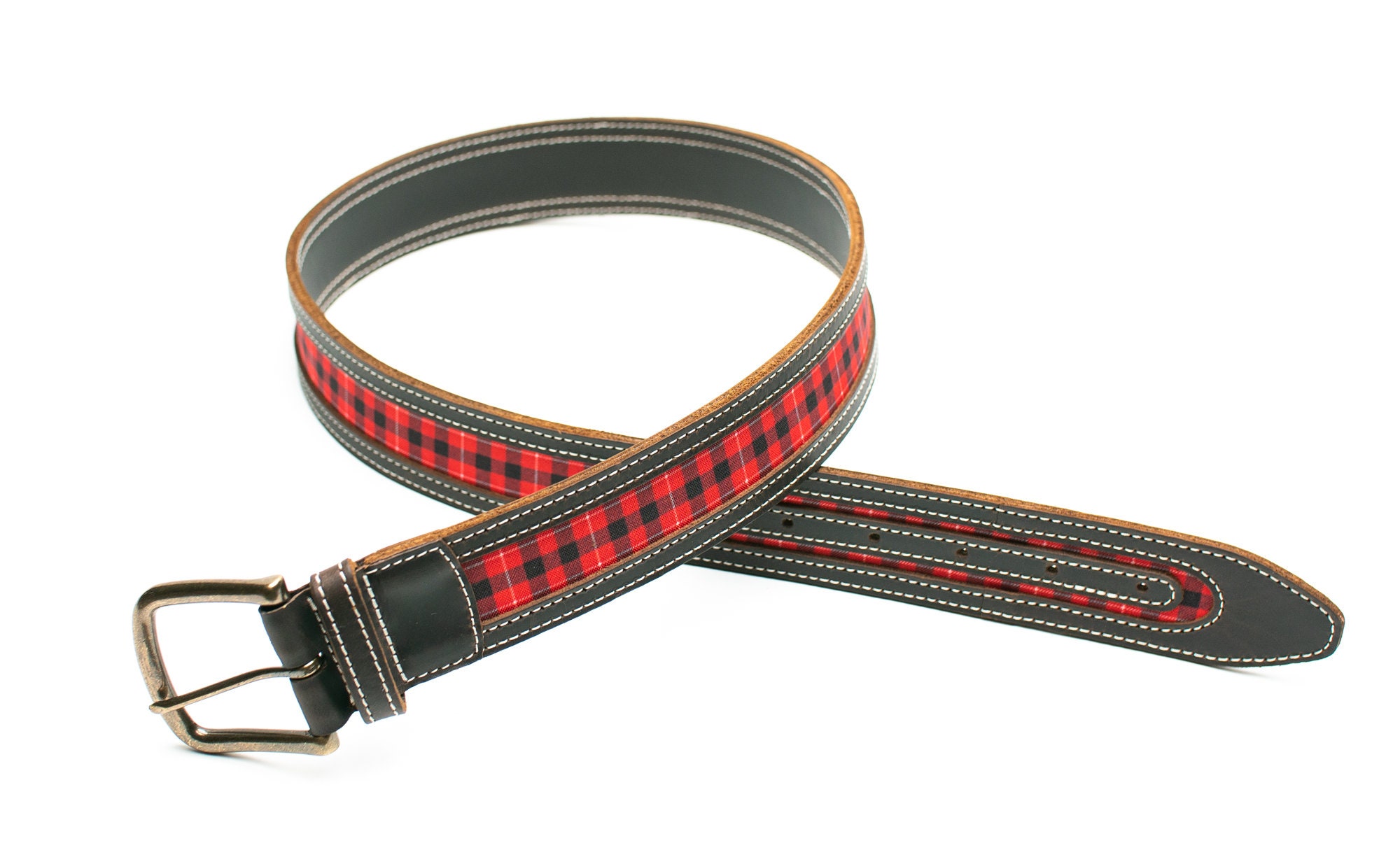 Bold Belts Colorful Dark Brown Men's Leather Belts Premium Leather ...