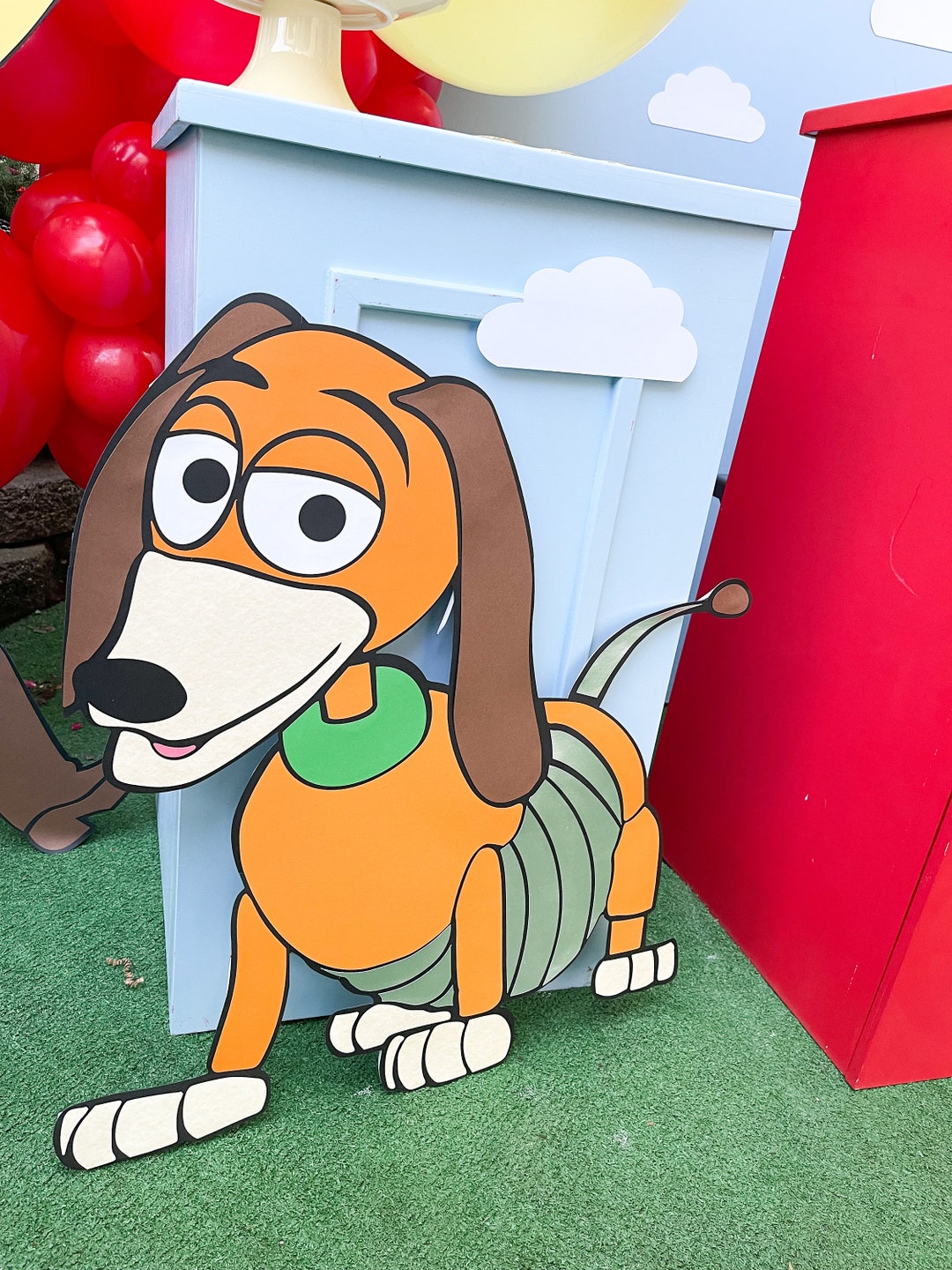 Toy Story Slinky Character Party Backdrop - Etsy