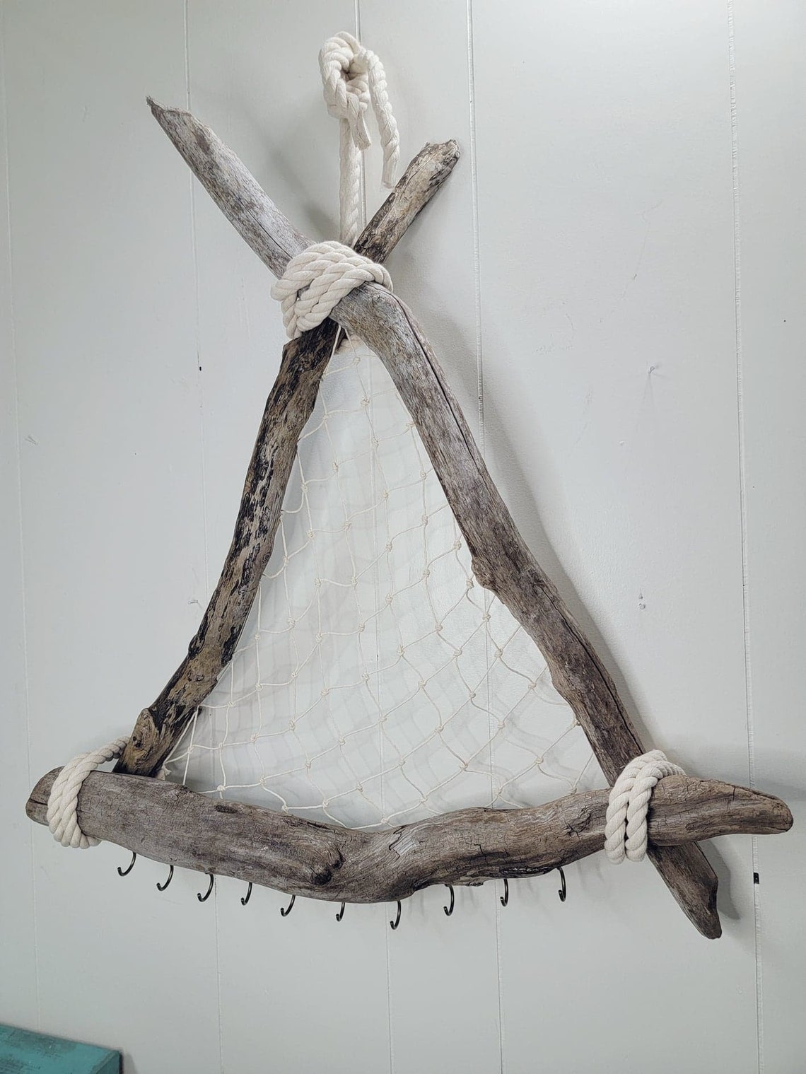 Large Triangle Wall Hanging or Jewelry Display - Etsy