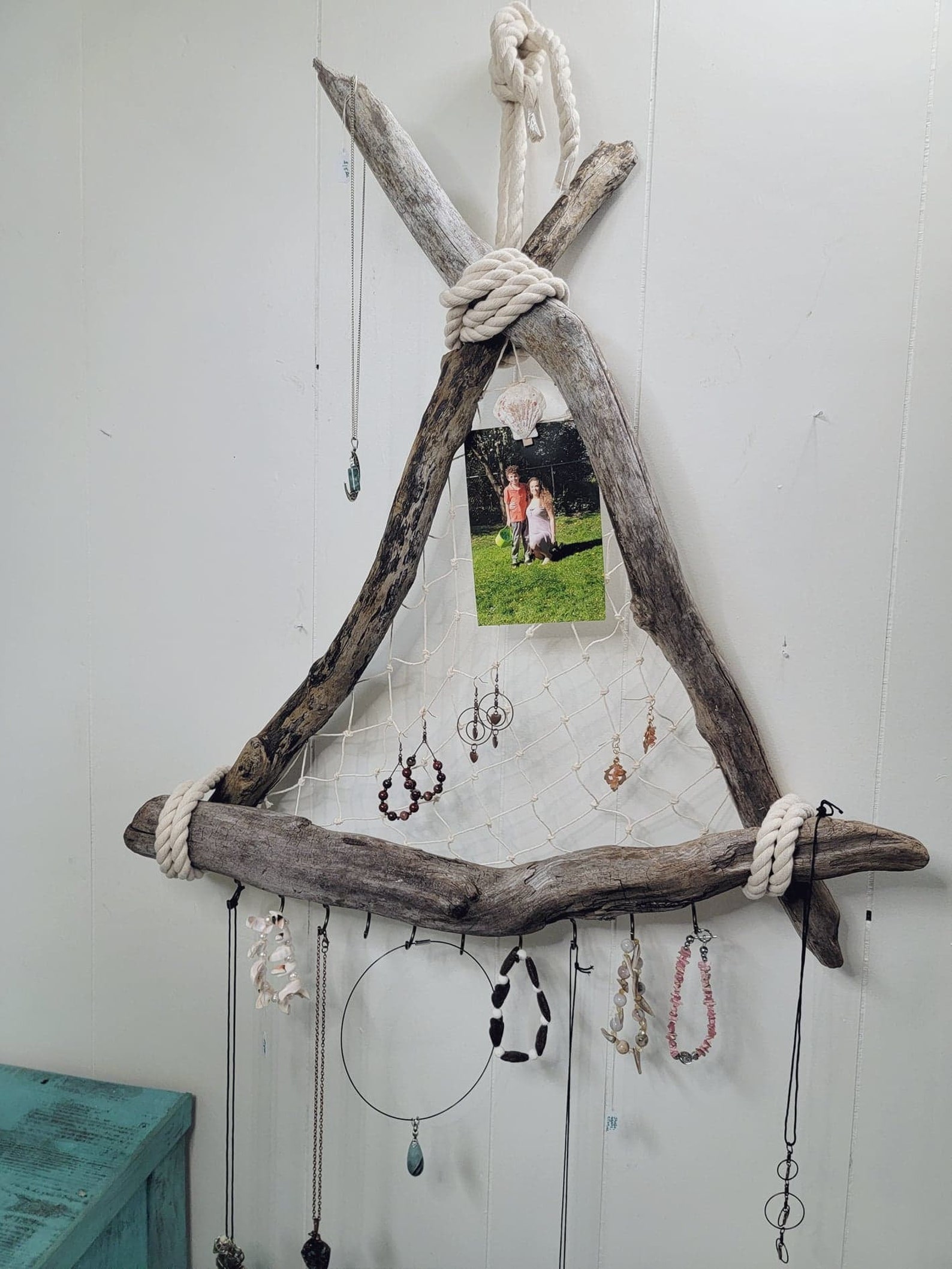 Large Triangle Wall Hanging or Jewelry Display - Etsy
