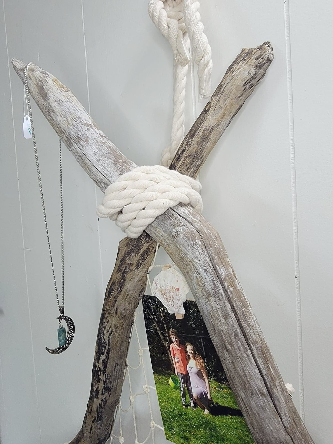 Large Triangle Wall Hanging or Jewelry Display - Etsy