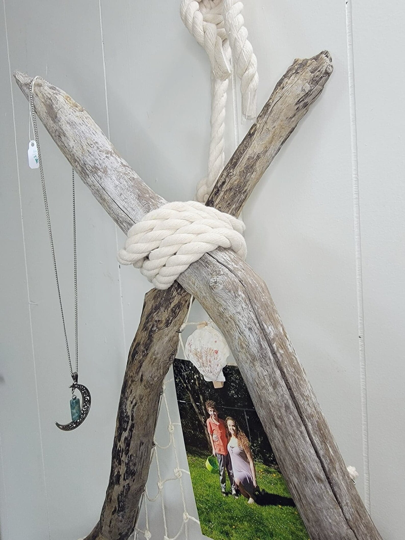 Large Triangle Wall Hanging or Jewelry Display - Etsy