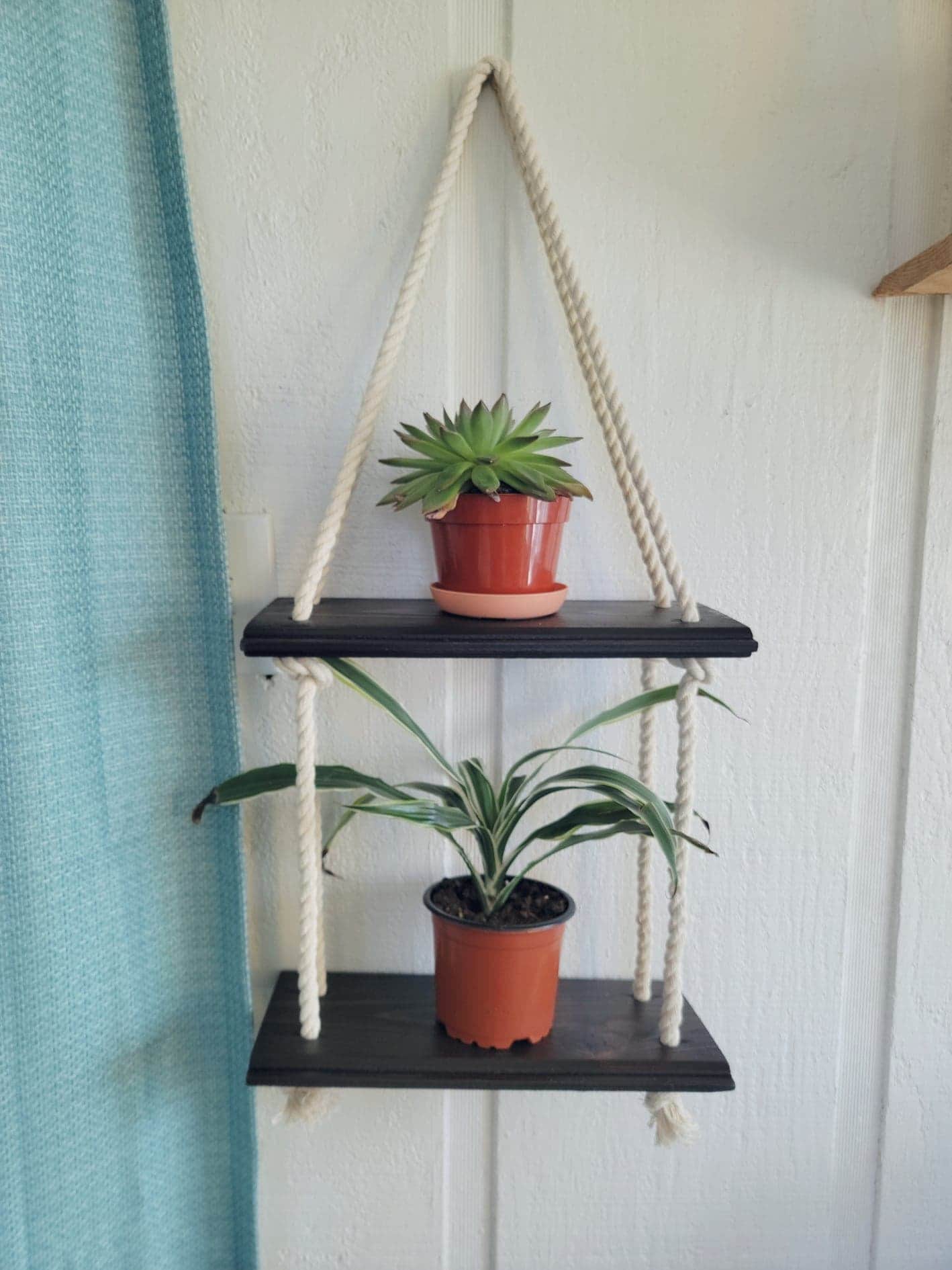 Hanging Cedar Shelf - Etsy