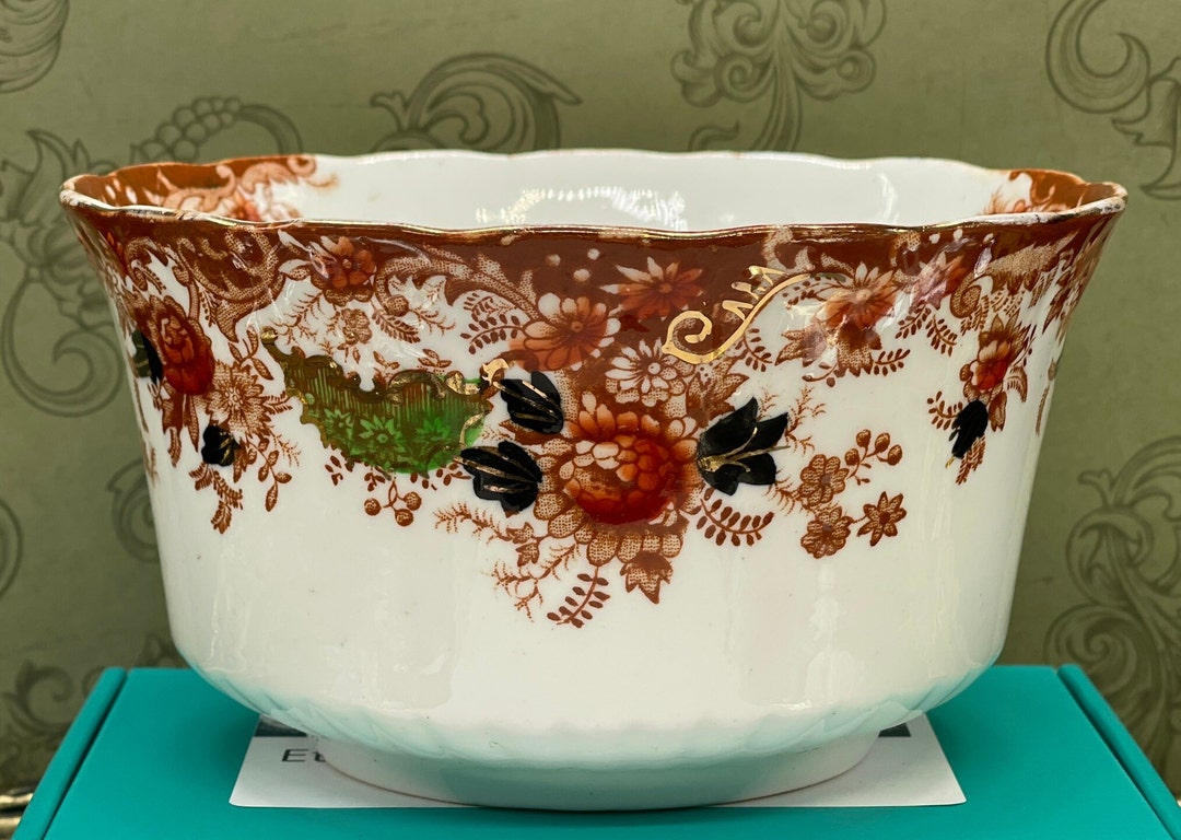 Antique Wellington China JHC & Co Dish Art Noveau / Imari C 1920 - Etsy