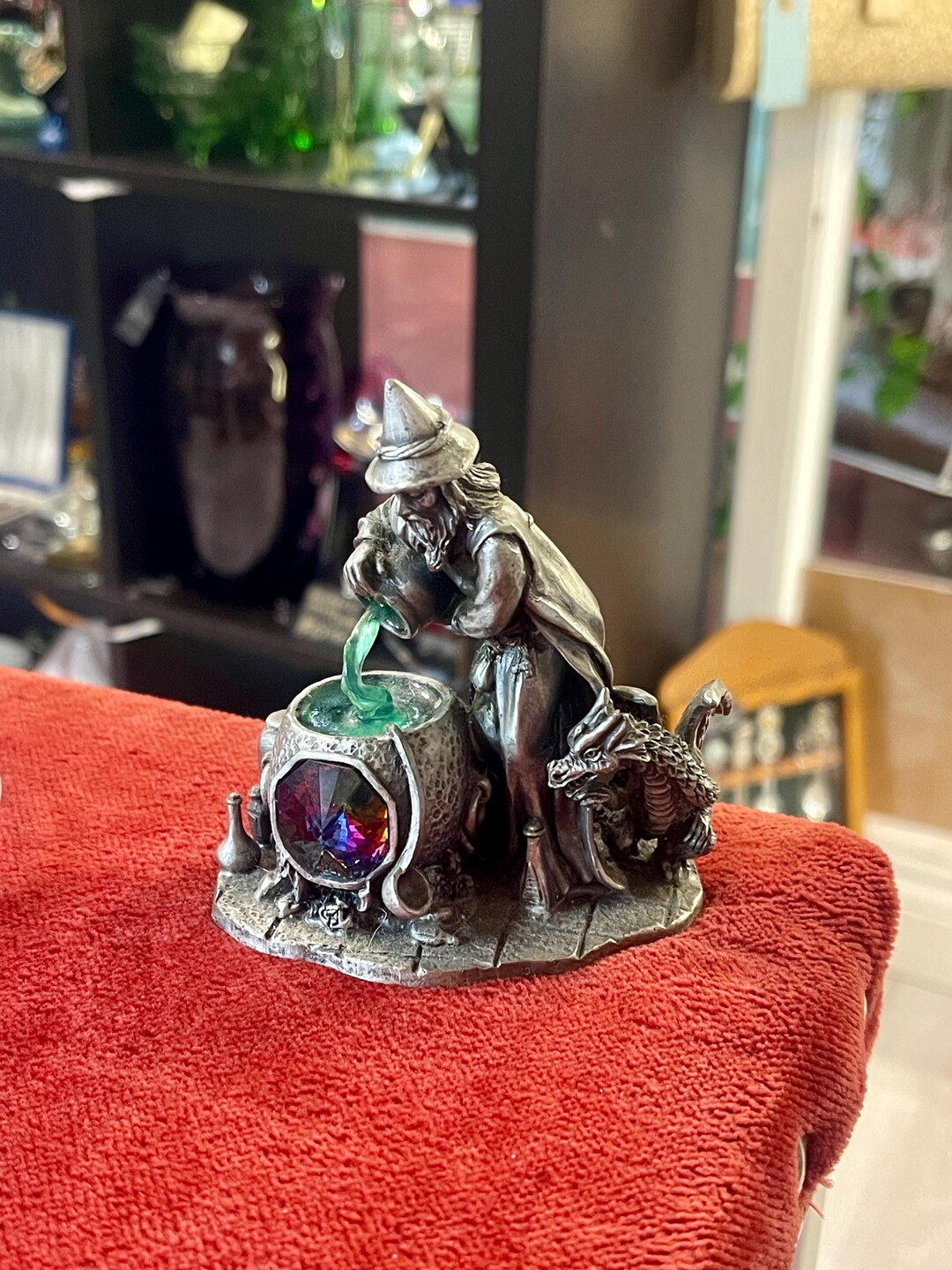 Tudor Mint Myth and Magic "the Healing Potion" Wizard Figurine ...