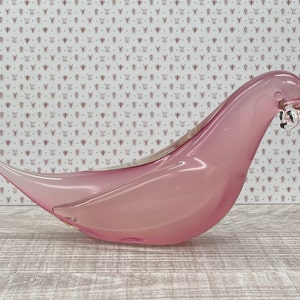 Vintage Murano Opaline Parrot Figurine Archimede Seguso Alabastro Art ...