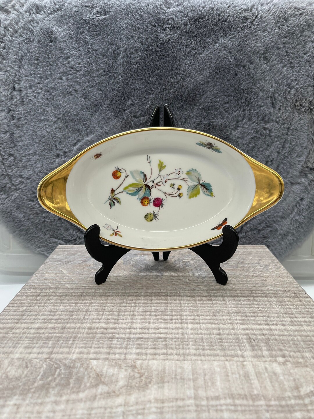 Royal Worcester Evesham Fine Porcelain Serving Dish Table Wear Oval ...