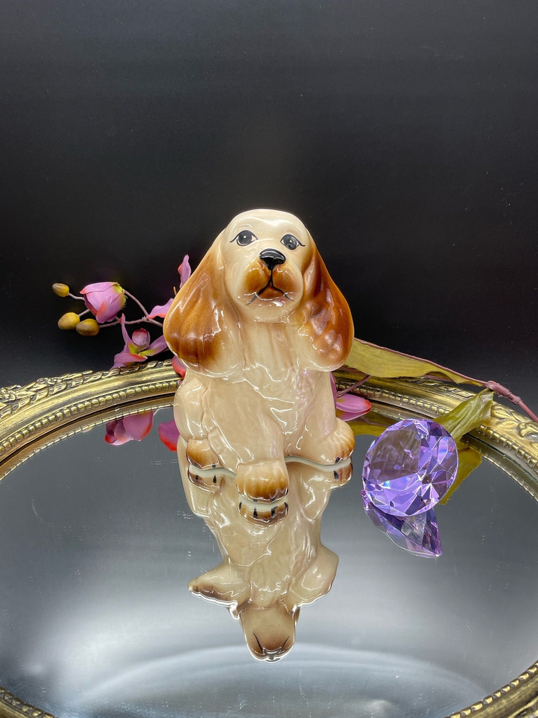 Spaniel Dog Figurine - Faiarte Ceramics Rustenburg - Charming Vintage ...