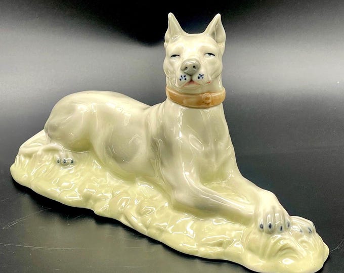 GREAT Dane~dog~statue~figurine~fawn~male~beswick~england~canine~art ...