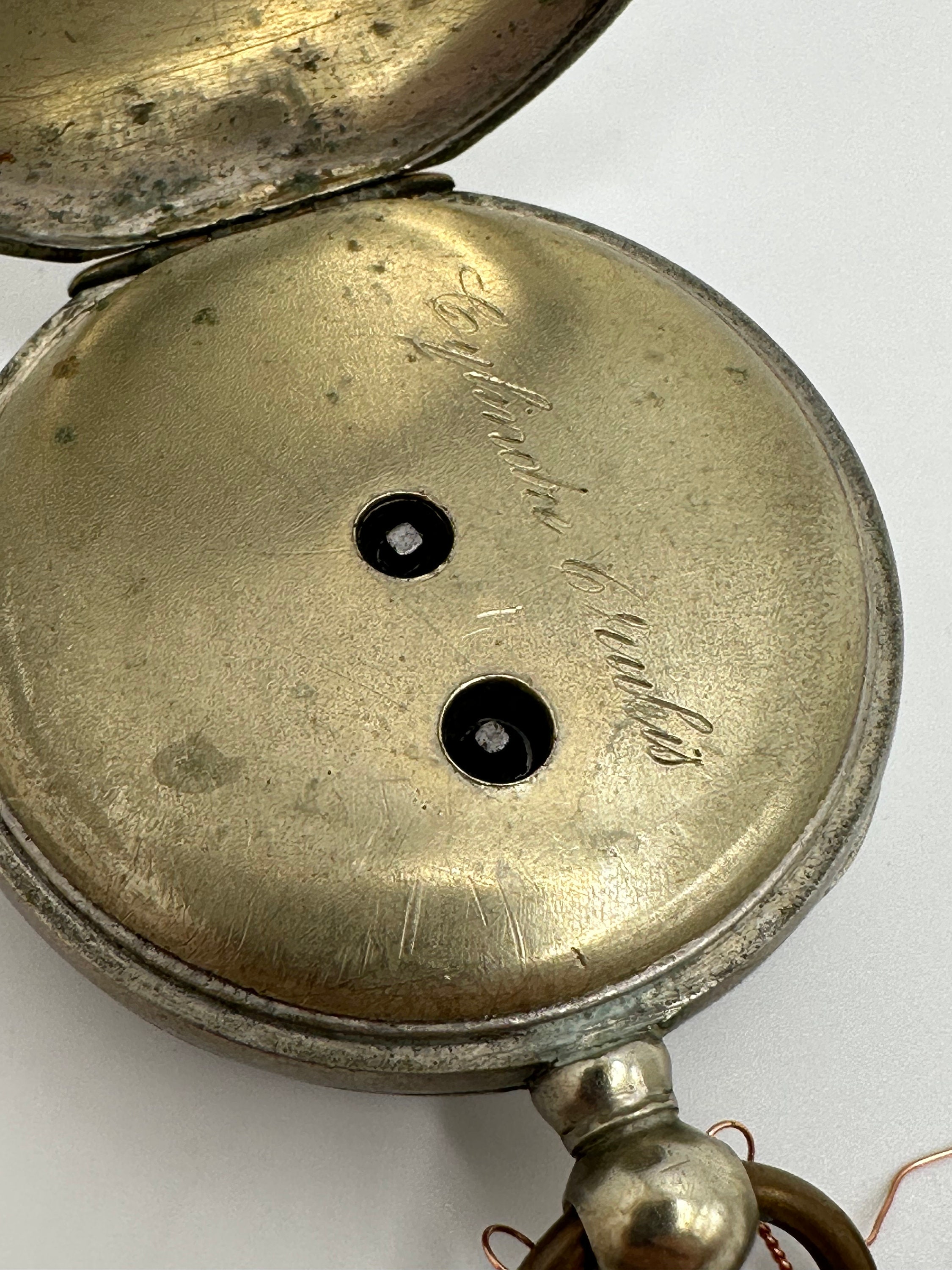 Antique Mechanical Ladies Pocket Watch, Enamel Pocket Watch,porcelain ...