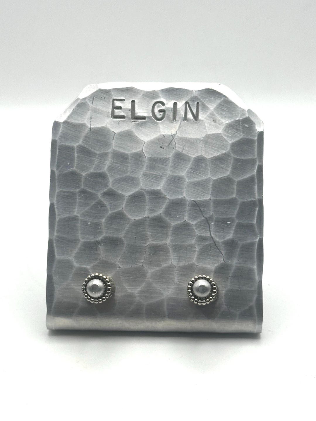 Elgin Handmade Chrome Pocket Watch Stand, Silverplate, Elgin Pocket ...