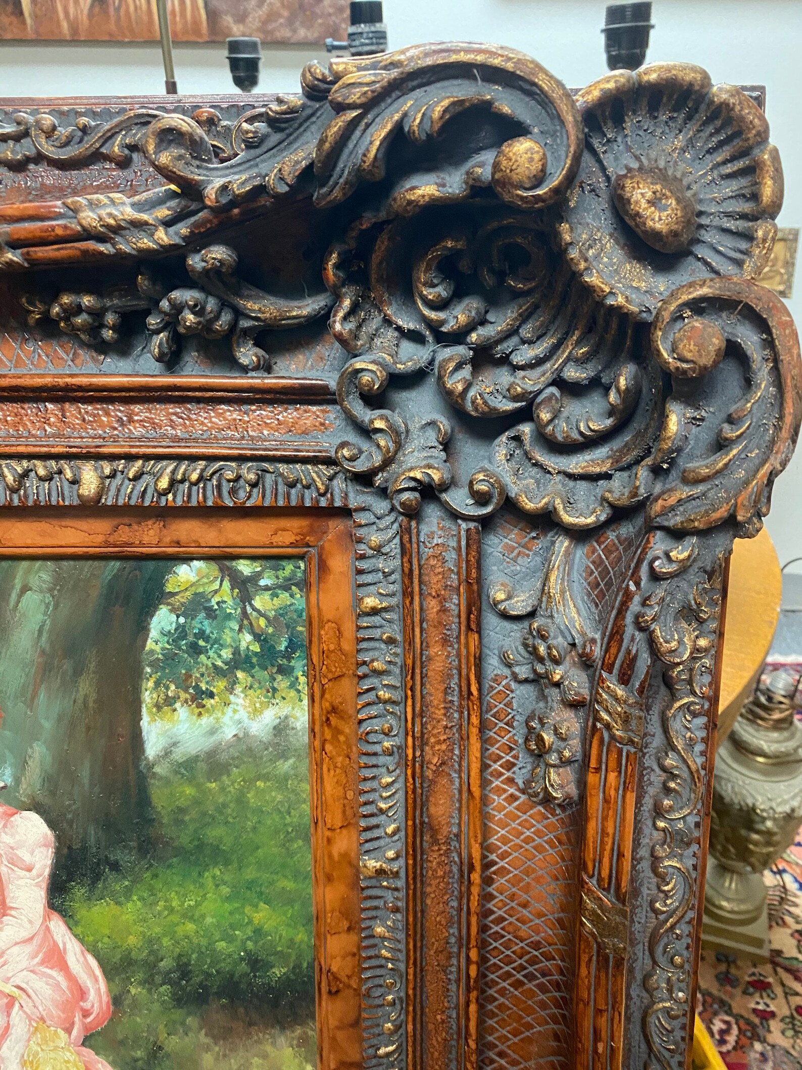 D. Goetz 20th Century Oil on Board Painting of a Young Lady, Vintage ...