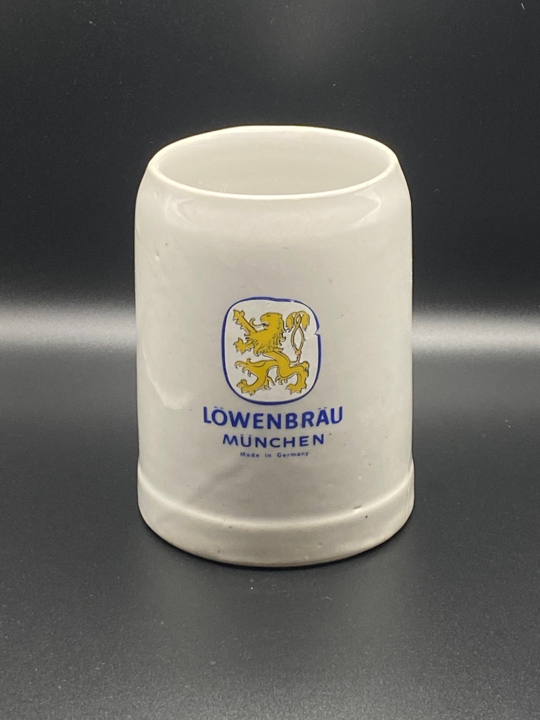 Vintage Stein German Beer Mug, Lowenbrau Munchen, Made in Germany, Half ...