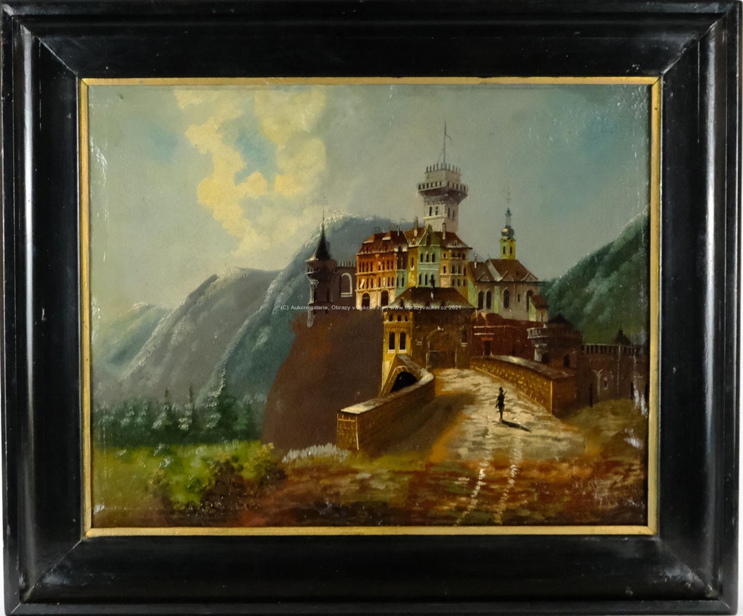 Wilhelm Jankowski (1825-1870) Attr, 19th Century Oil on Canvas Painting ...