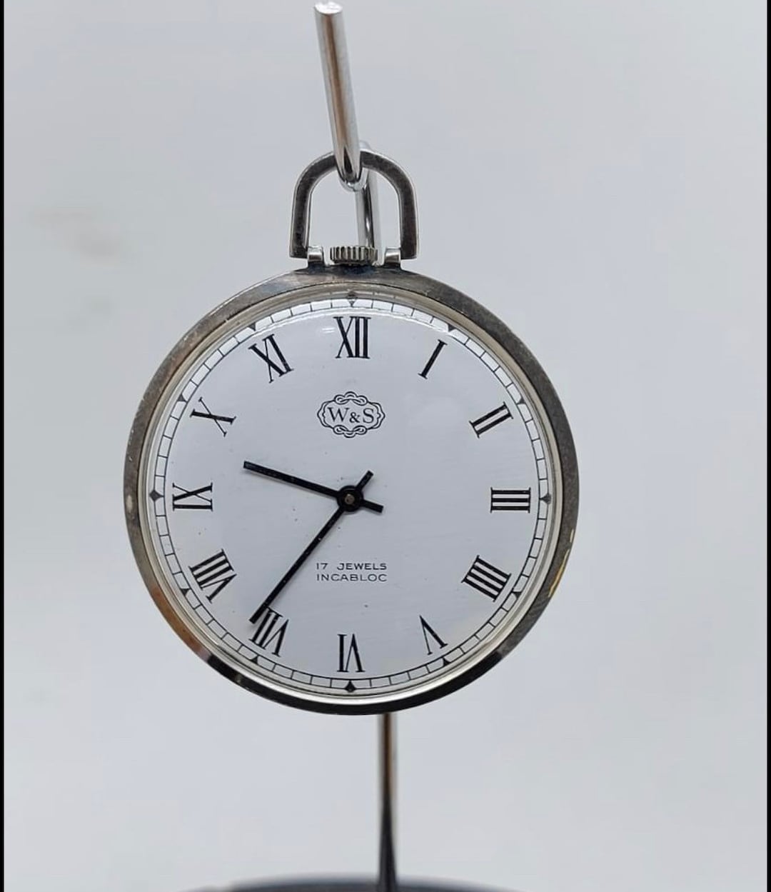 Art Deco Working W&S Swiss Pocket Watch, Men’s Pocket Watch, Swiss Made ...