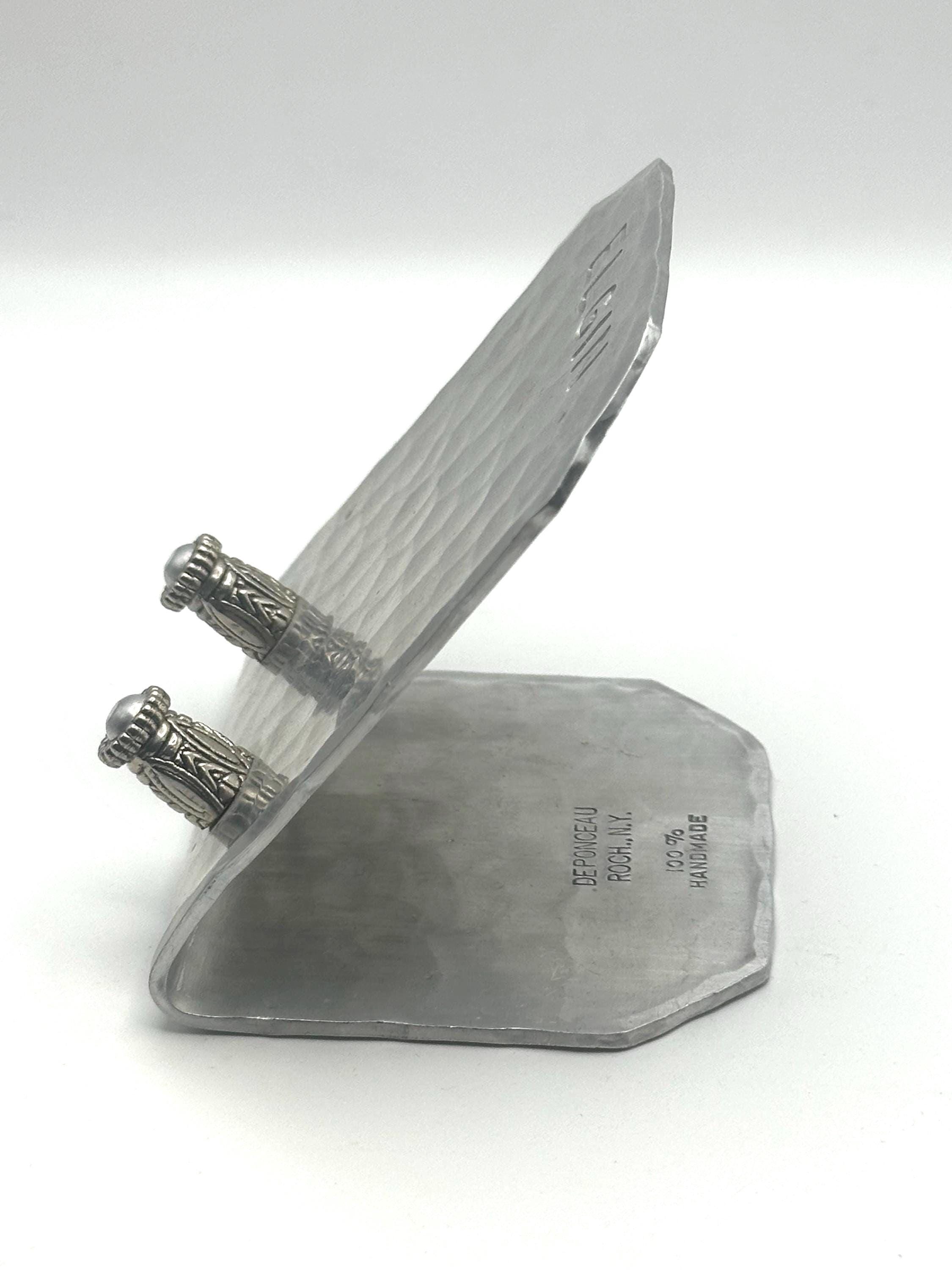 Elgin Handmade Chrome Pocket Watch Stand, Silverplate, Elgin Pocket ...