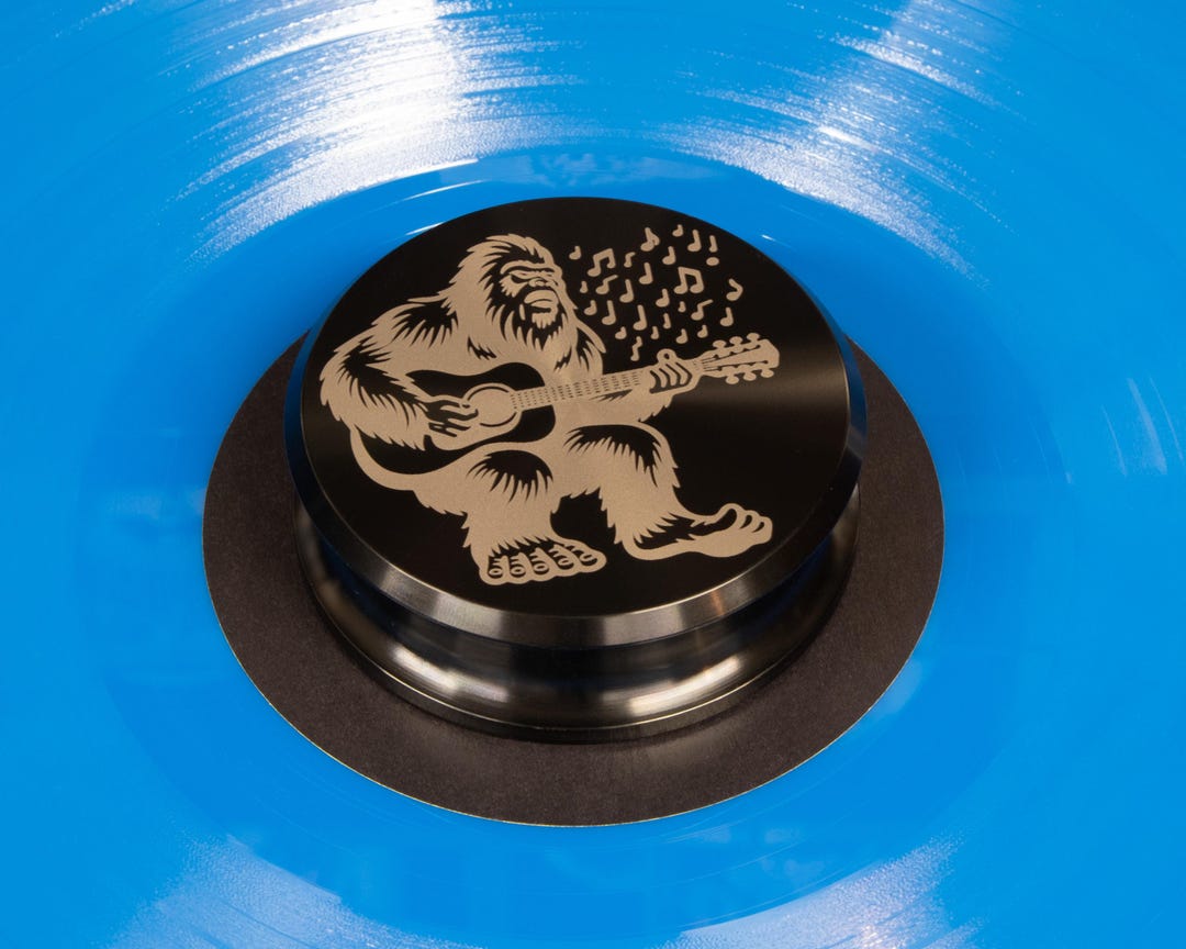 Vinyl Record Weight Stabilizer – Aluminum Turntable Weight – Bigfoot ...