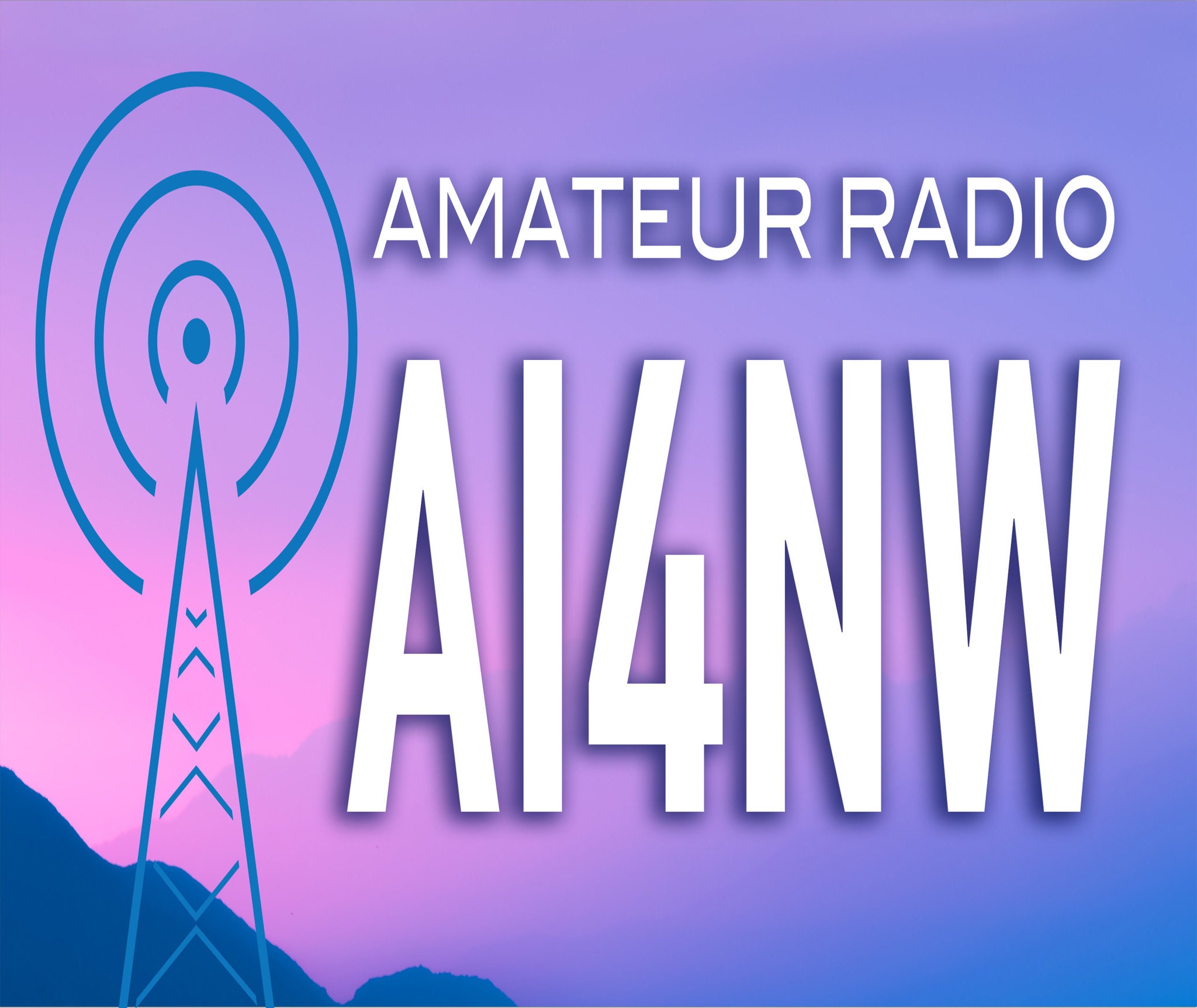 Ham Radio Personalized Custom Mouse Pad. Unique Personalized Amateur ...