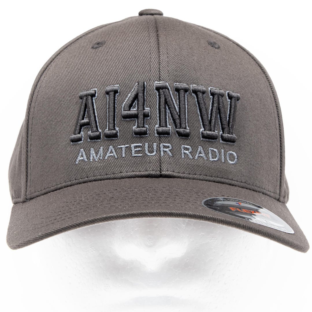 3D Embroidered Ham Radio Call Sign Hat – Custom Operator Cap ...