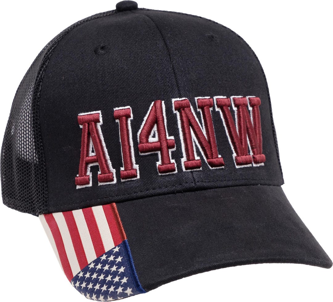 Personalized Amateur Radio or Custom Text Cap. Best Ham Radio Gift Idea ...