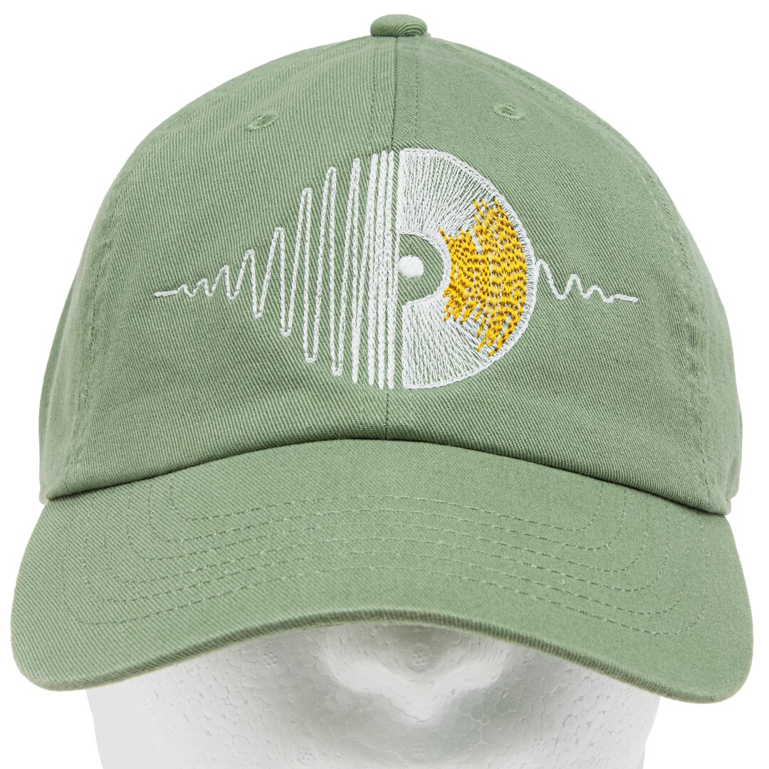 Personalized Record Collector Hat. Glow-in-the-dark Embroidery With ...