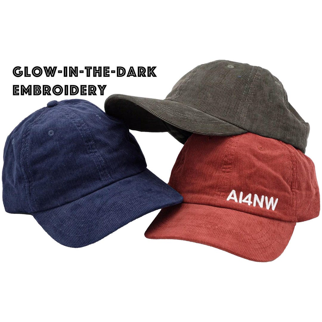 Personalized Amateur Radio Hat Glow in the Dark Stitching on a Soft ...