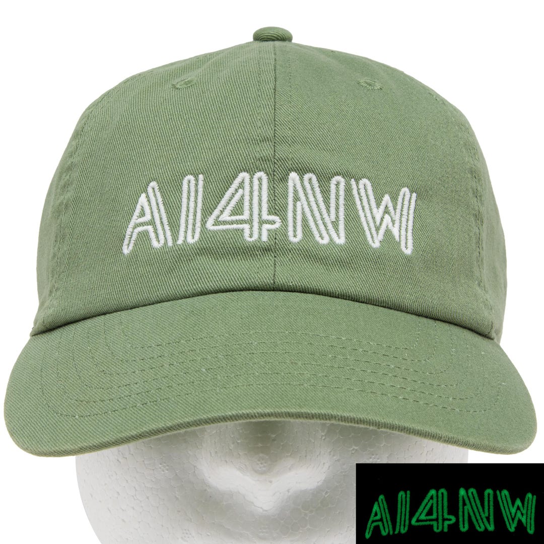 Ham Radio Callsign Custom Cotton Cap With Glow in the Dark Stitching ...