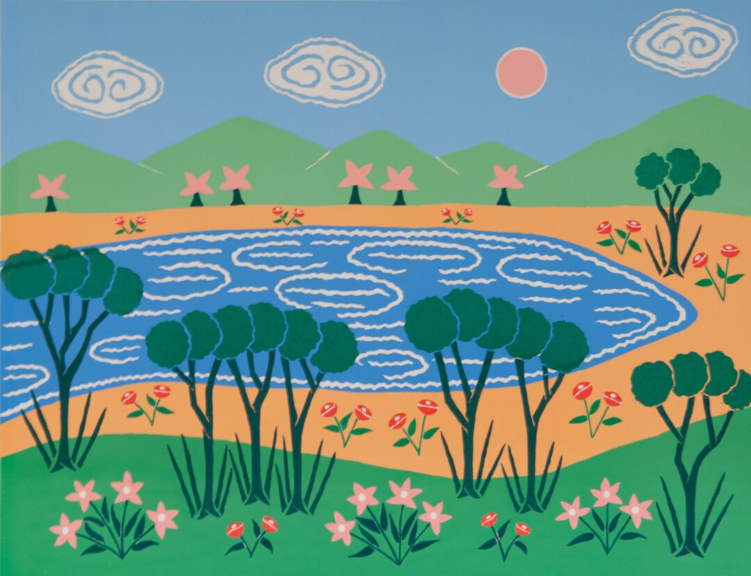 Spain Linocut Original Print - Etsy