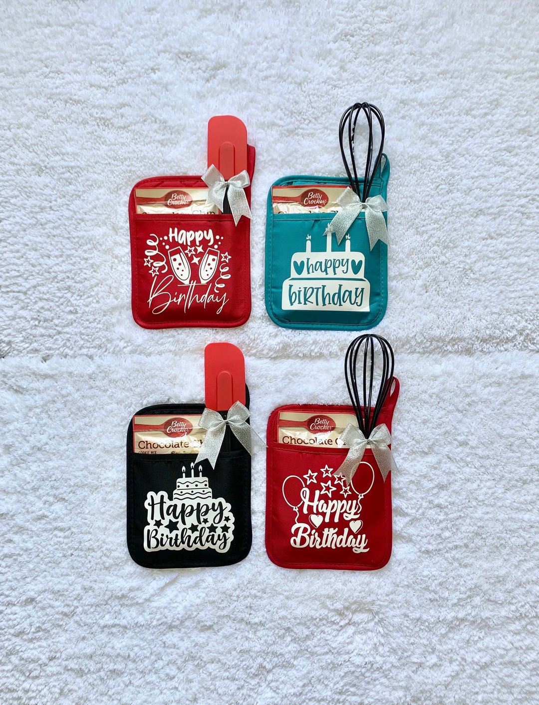 Happy Birthday Pot Holder Kit; Personalized Birthday Gift; Cheap Gift ...