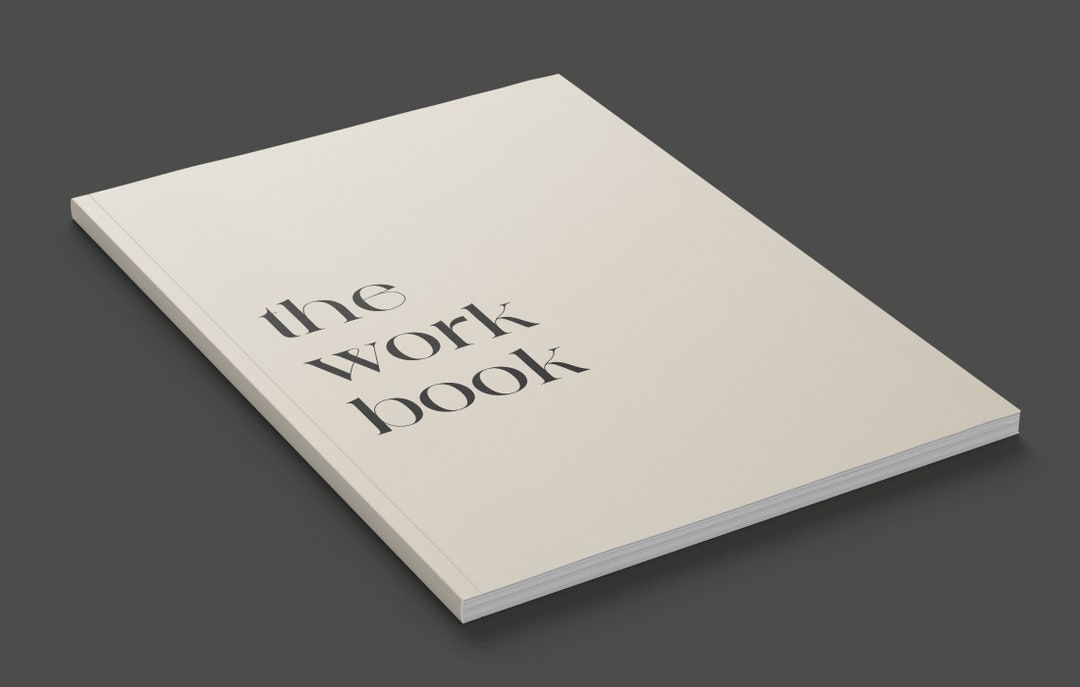 The Work Book: Appointment Calendar, Weekly Planner, Journal & Planner ...