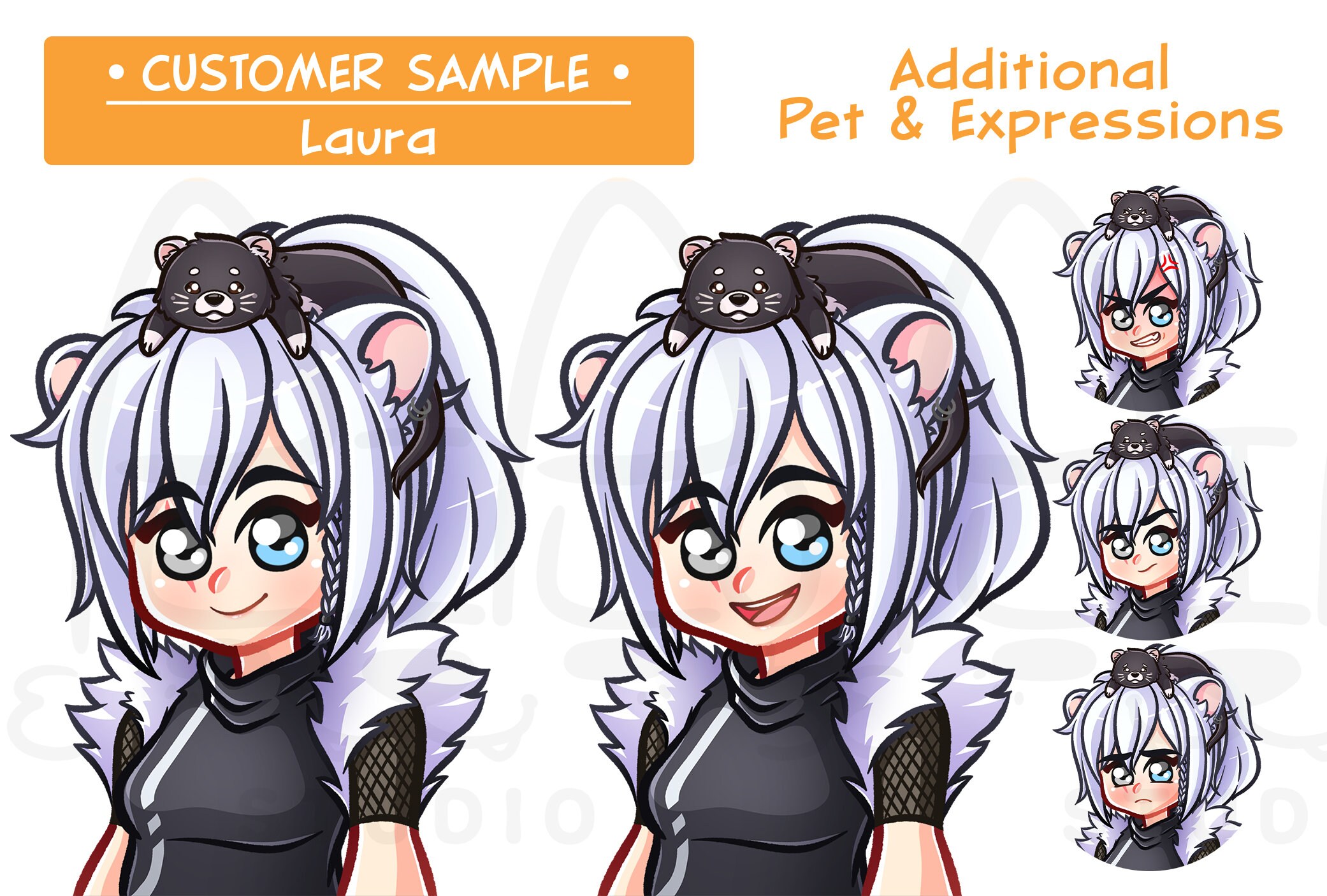 Custom Reactive Pngtuber Vtuber for Twitch Youtube Discord - Etsy Australia