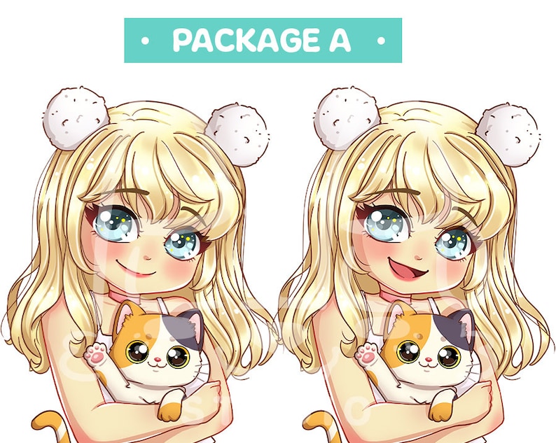 Custom Reactive Pngtuber Vtuber for Twitch Youtube Discord - Etsy