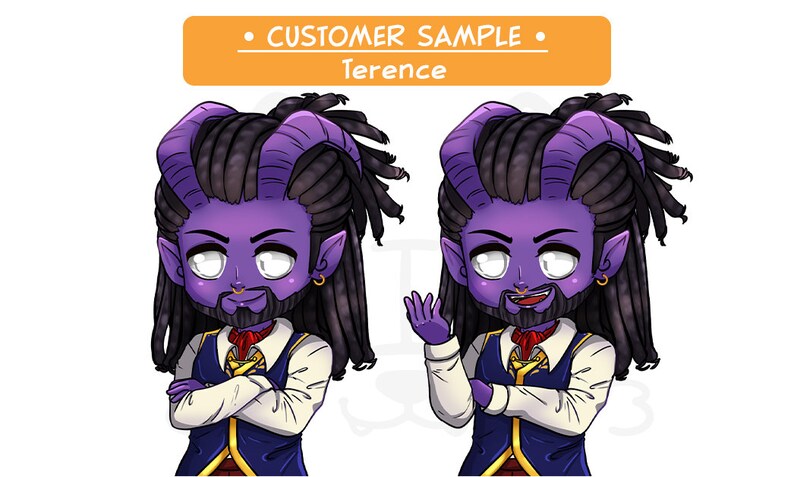 Custom Reactive Pngtuber Vtuber for Twitch Youtube Discord - Etsy