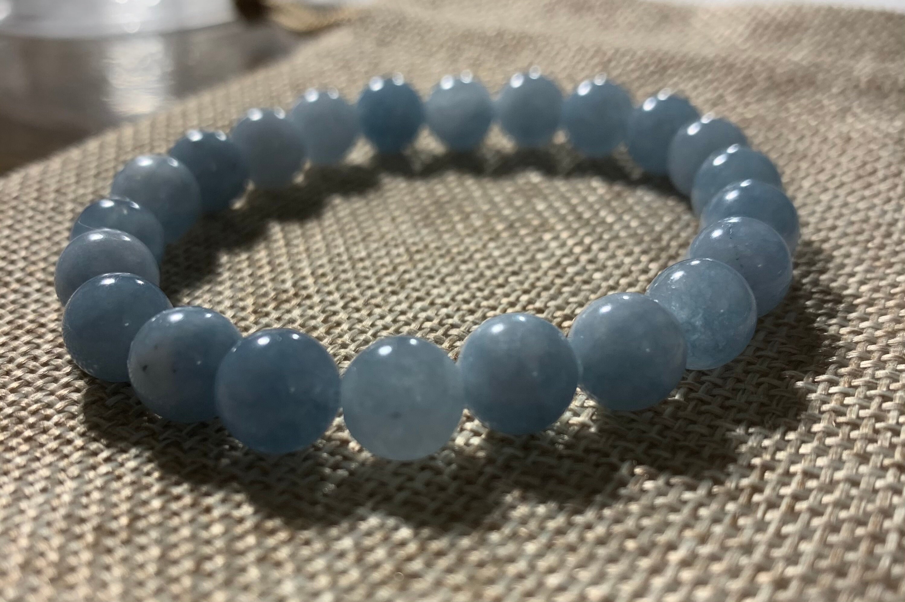 Celestite Bracelet | Etsy