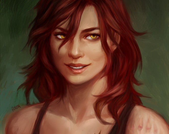 Character Commission Dungeons and Dragons Dnd Portrait Digital Art ...