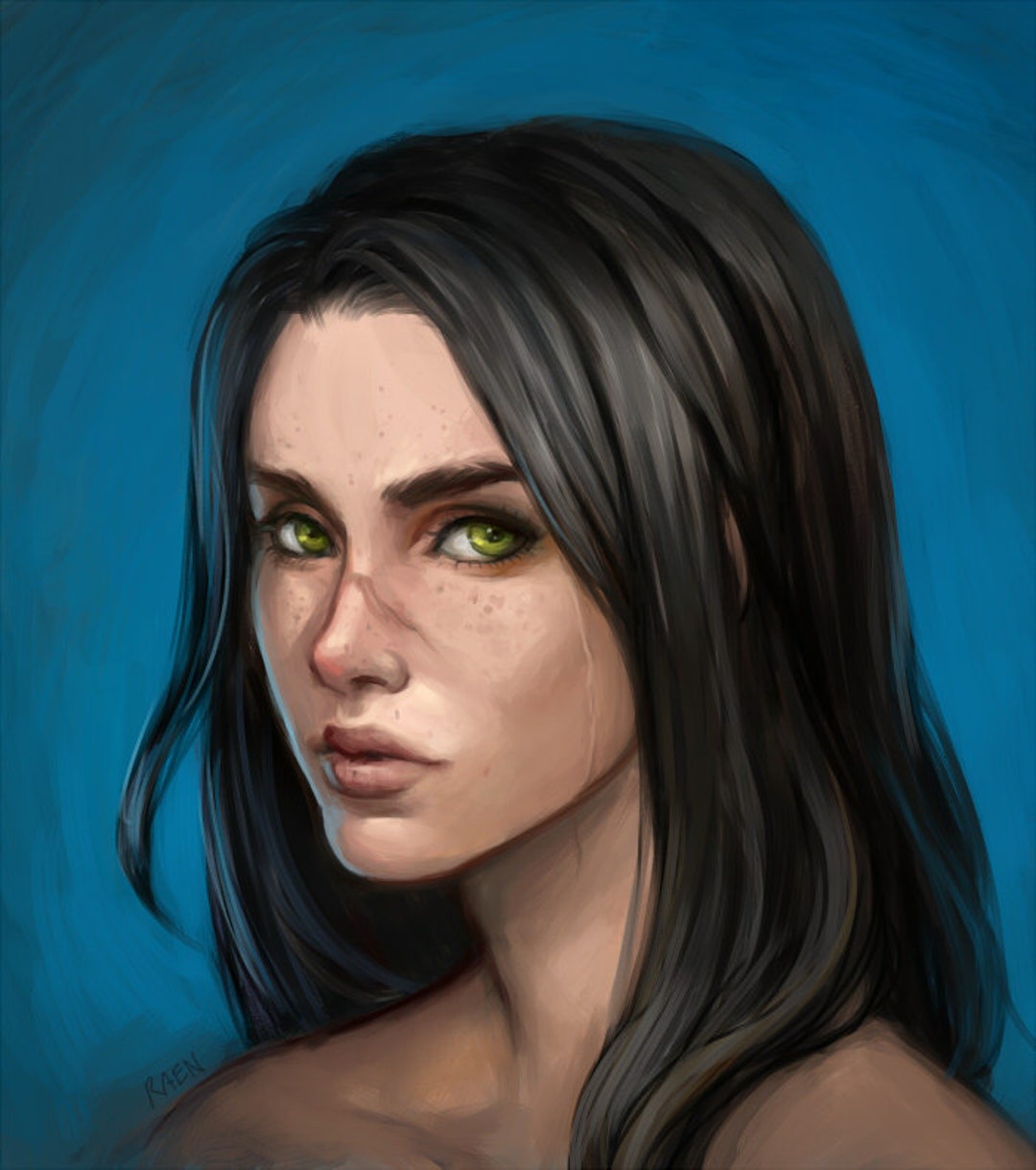 Character Portrait Commission Dungeons and Dragons Dnd Portrait Digital ...