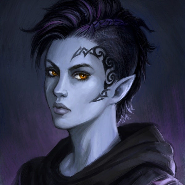 Dungeons and Dragon Character Painting - Etsy