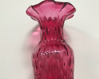 Cranberry Glass - Etsy