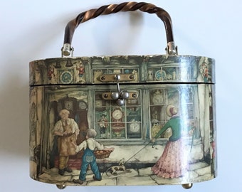 Vintage Box Purse | Etsy