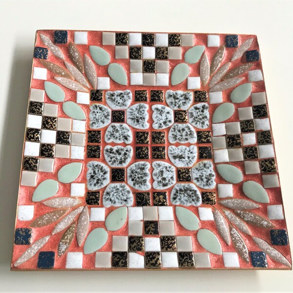 Mosaic Dish - Etsy
