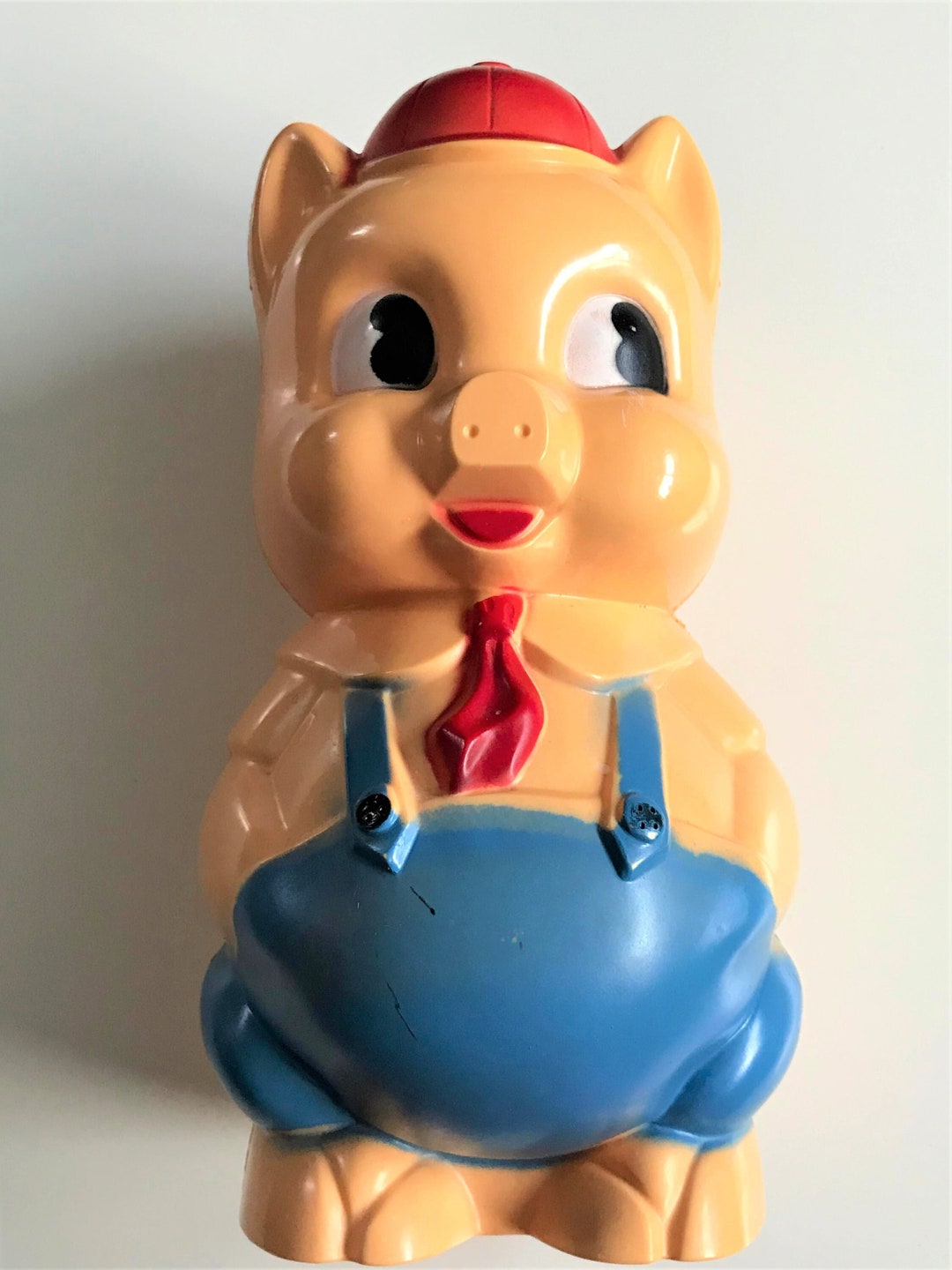 1950s Reliable Porky Pig Plastic Bank Vintage Piggy Bank - Etsy