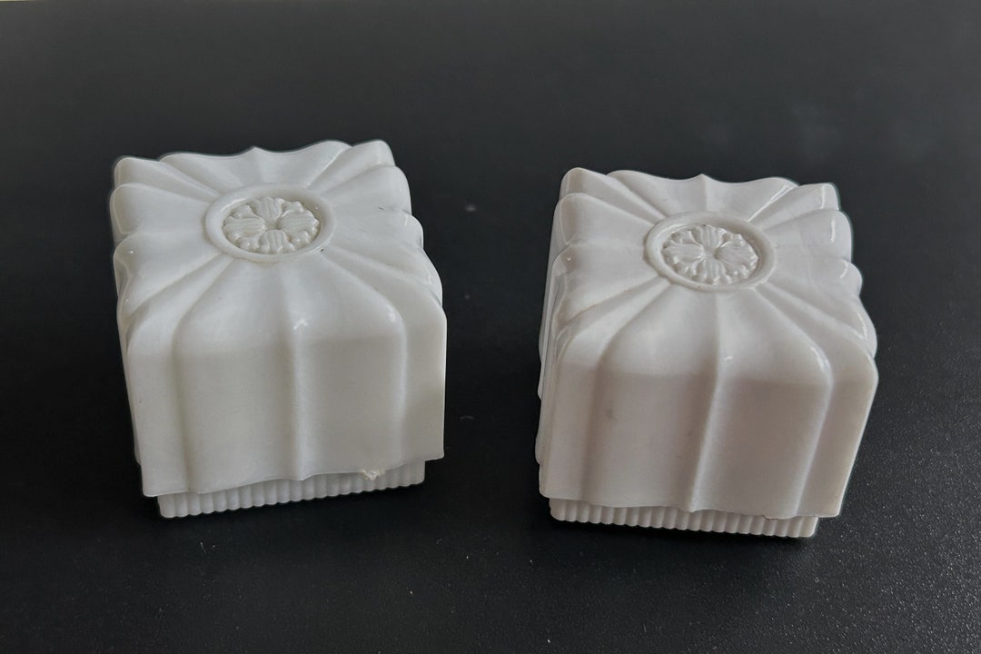 Vintage Lot of Mid Century Ring Boxes, White Plastic Ring Box, Made in ...