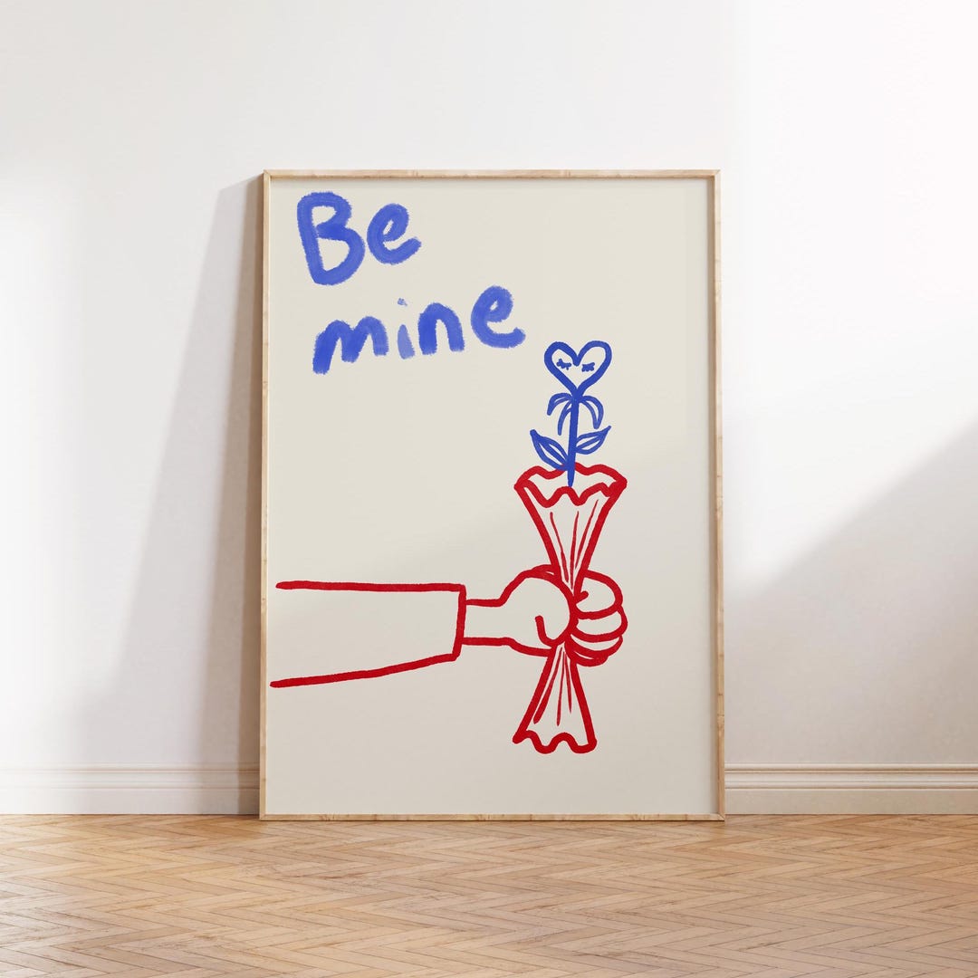 Valentine's Day Wall Art, Valentine's Day Gift, Printable Poster ...