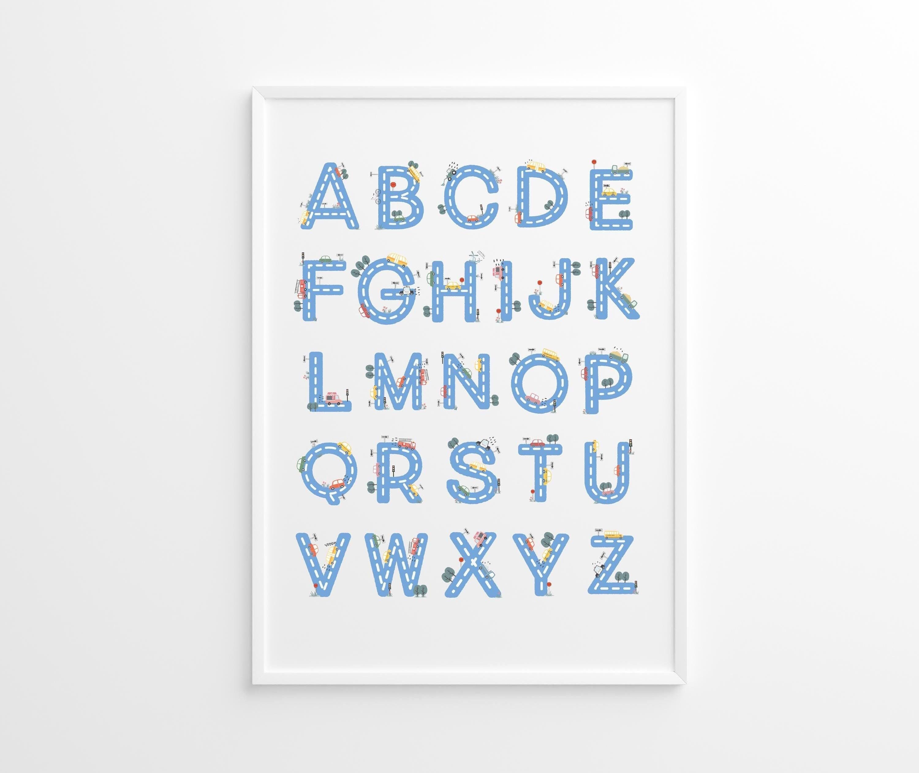 Transportations Font Clipart, PNG, Printable Cars Font, Fun Letters ...