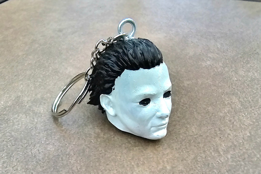 Michael Myers Keychain, Horror Keychain, Halloween Keychain, Halloween ...