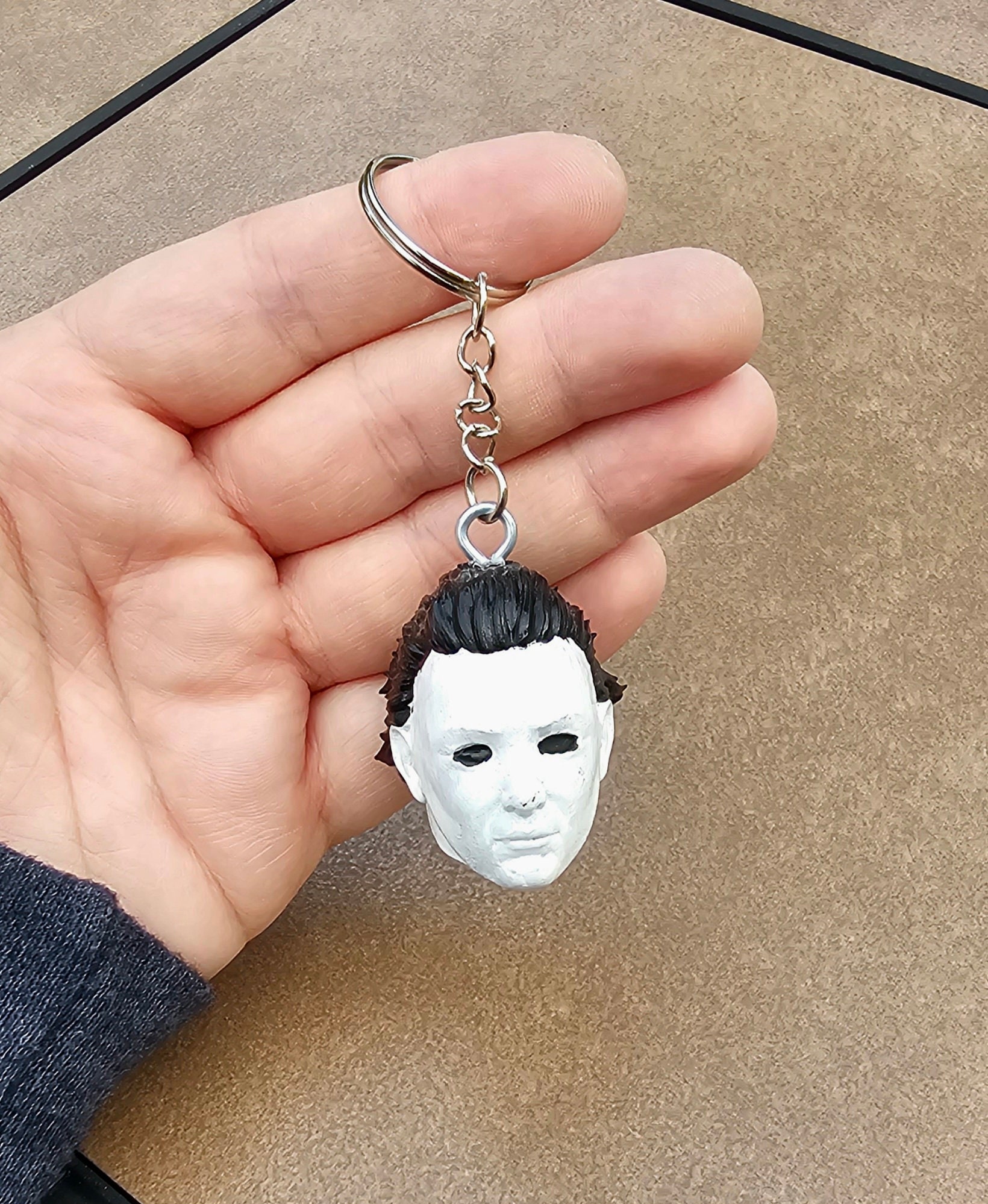 Michael Myers Keychain, Horror Keychain, Halloween Keychain, Halloween ...