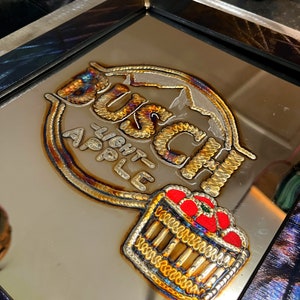 Busch Apple Stainless Weld Art - Etsy