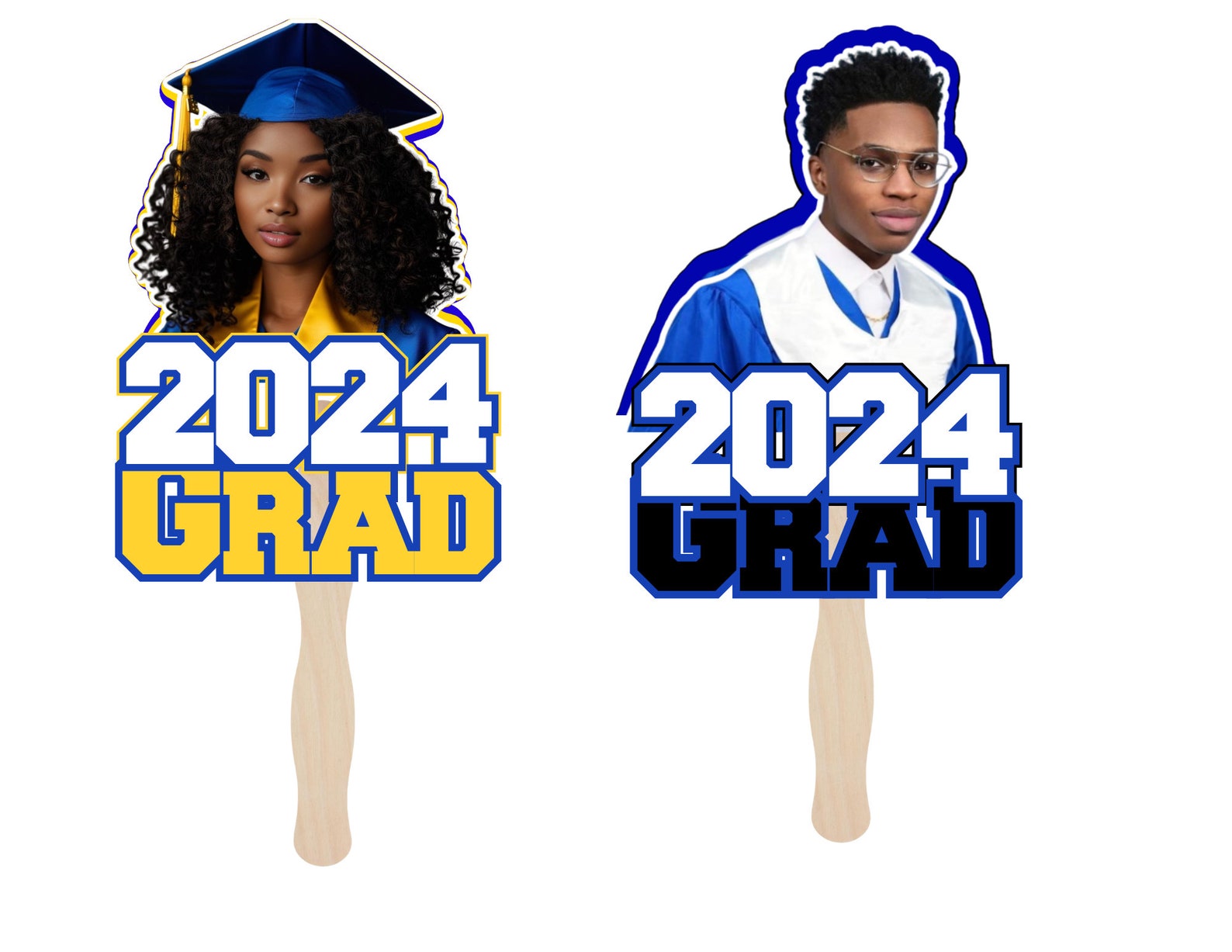 Editable Graduation Fan Bundle Was Created and Designed in Canva ...